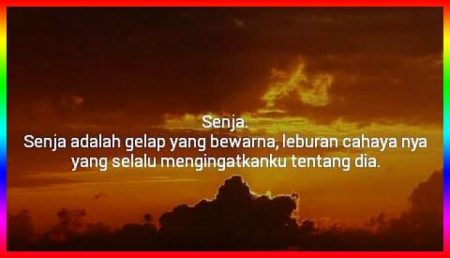 Koleksi 61 Kata Kata Ketika Senja Bisa Dijadikan Status Wa dan FB - Bangkit